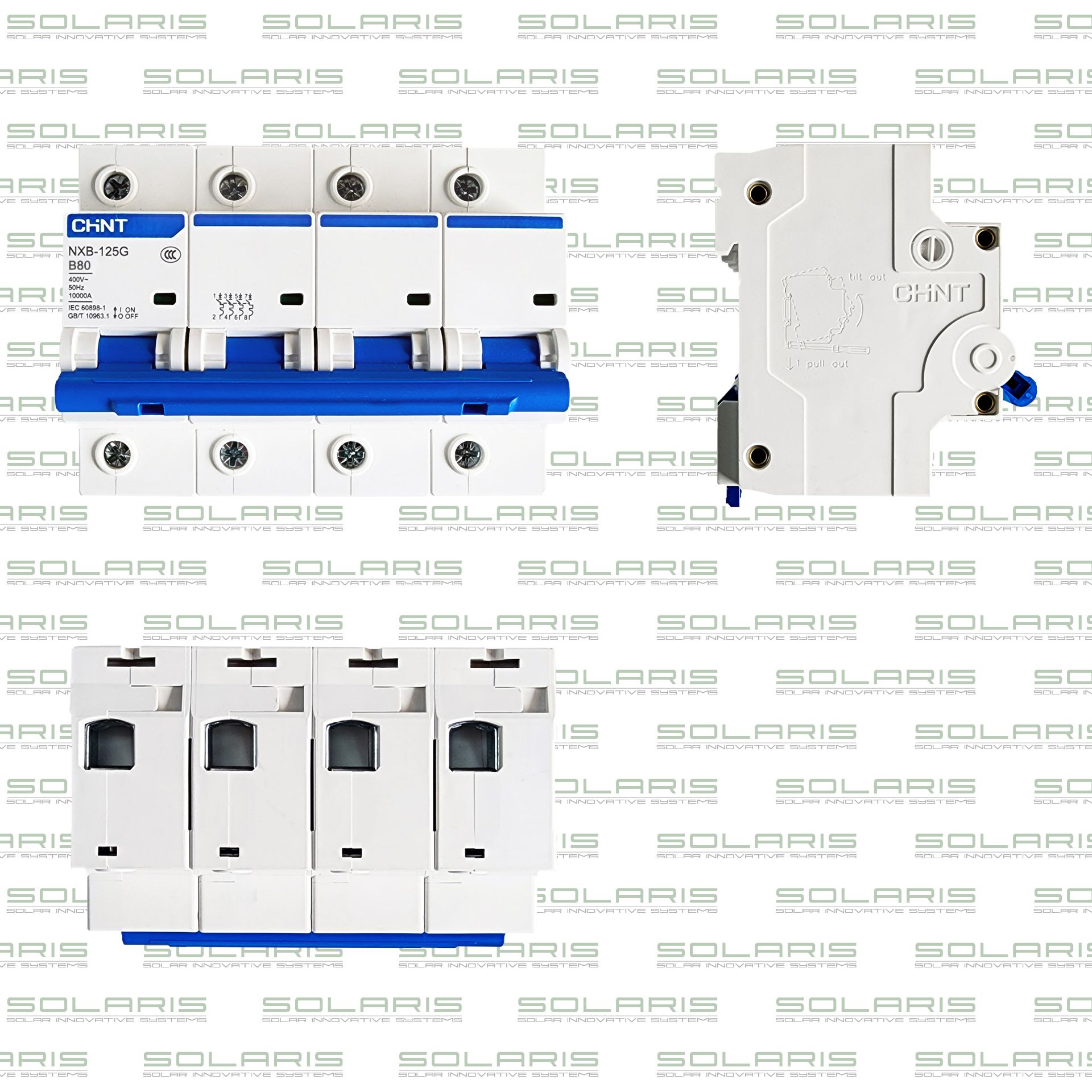 SOLARIS | Your Trusted Partner.... Chint Circuit Breaker NXB-125G AC 4P B80A