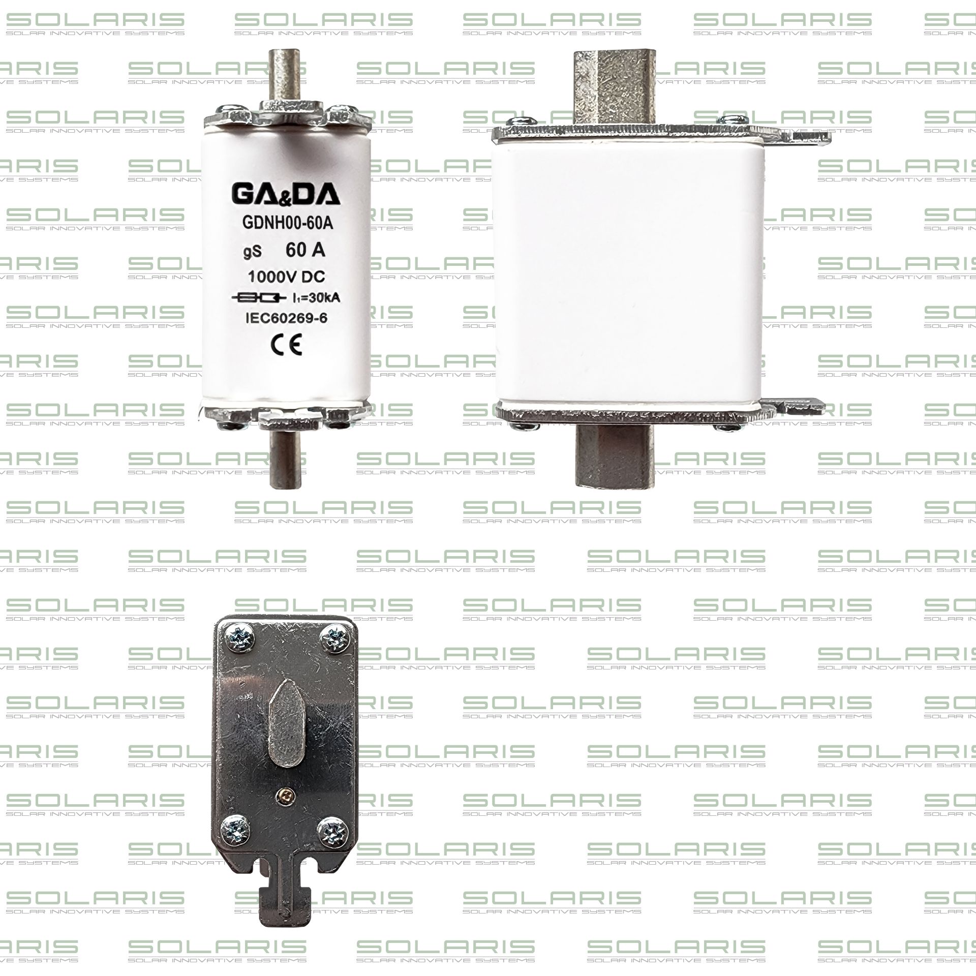 SOLARIS | Your Trusted Partner.... DC Fuse Blade NH00 60A 1000VDC