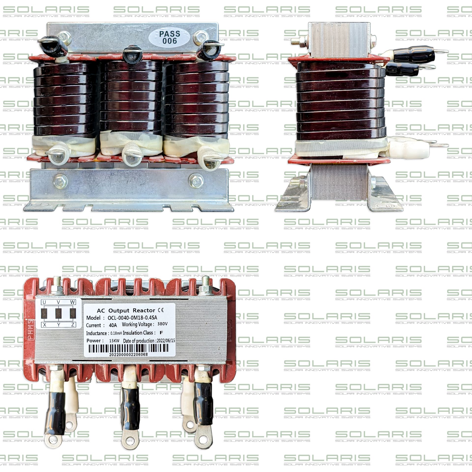 SOLARIS | Your Trusted Partner.... Solatek AC Output Reactor OCL 15KW 3P