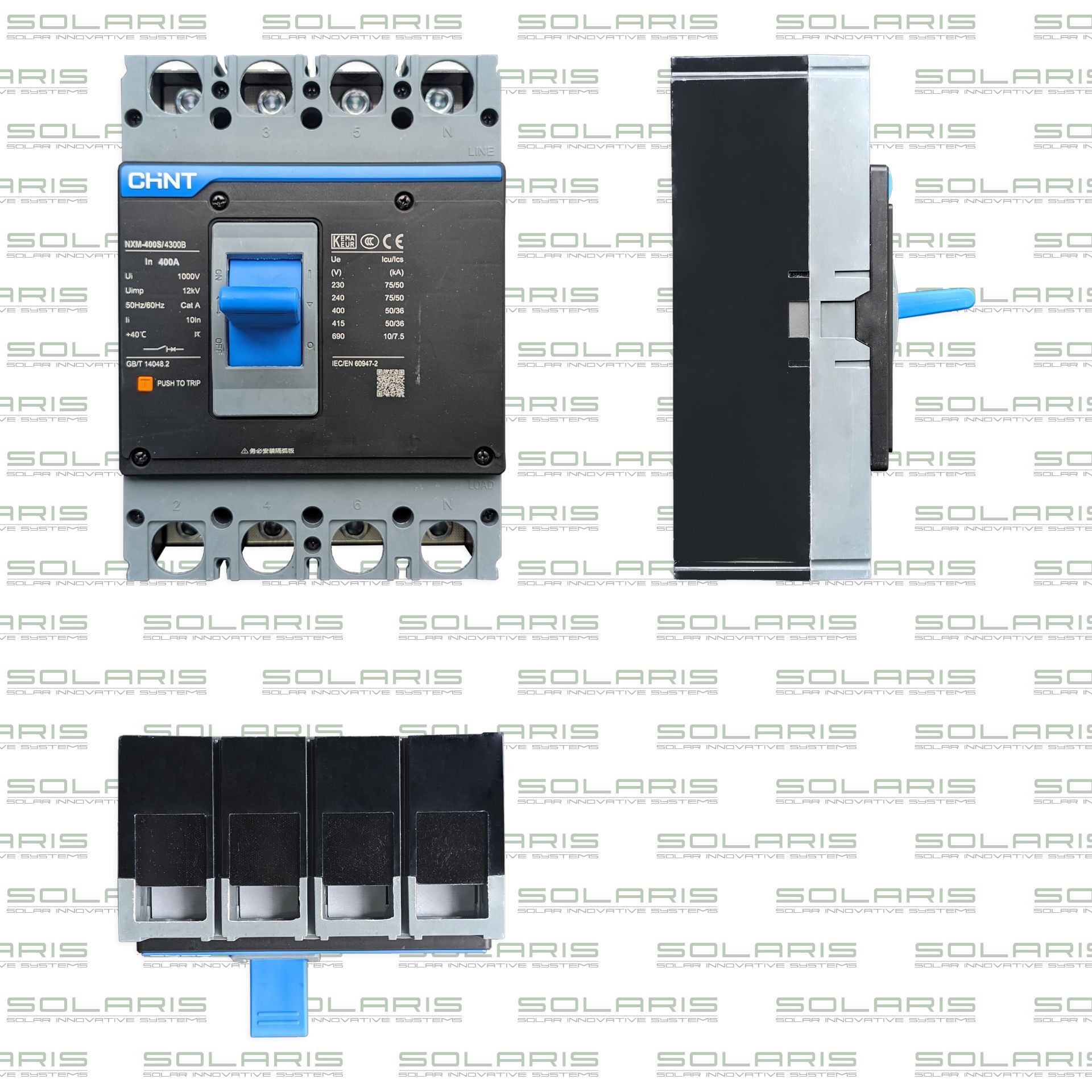 SOLARIS | Your Trusted Partner.... Chint Molded Case Circuit Breaker NXM-400S 400A