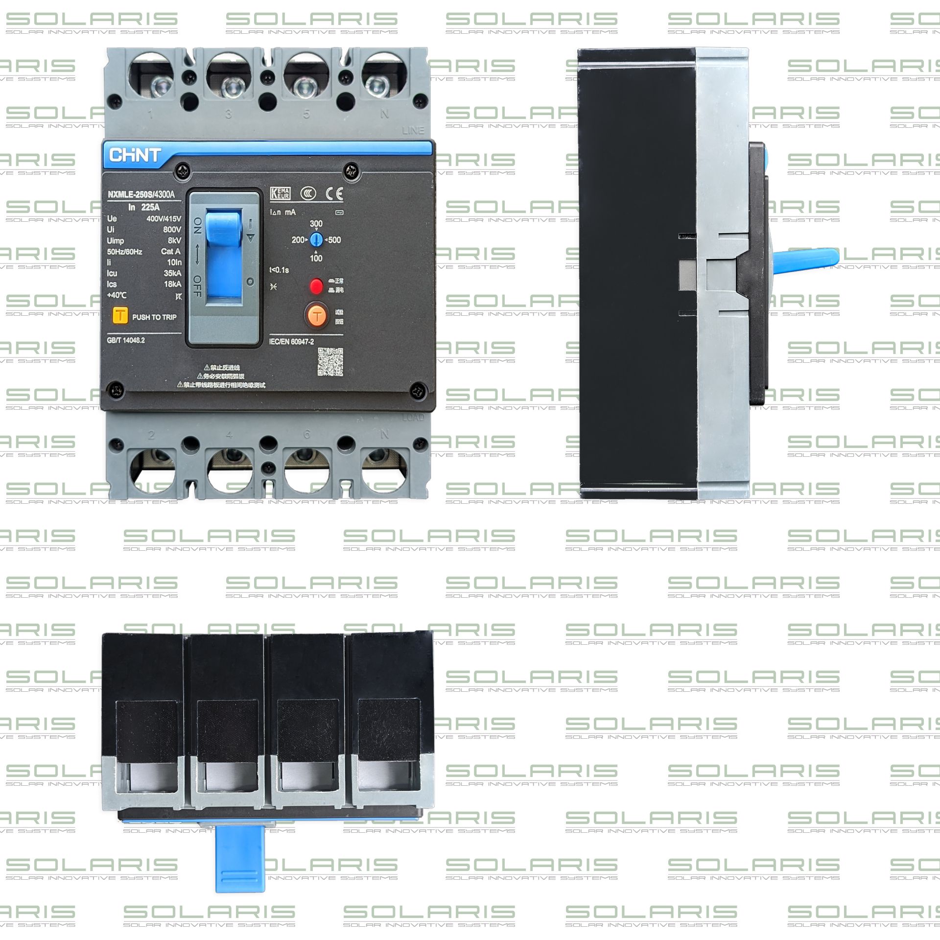 SOLARIS | Your Trusted Partner.... Chint Differential Breaker Molded NXMLE-250S 225A