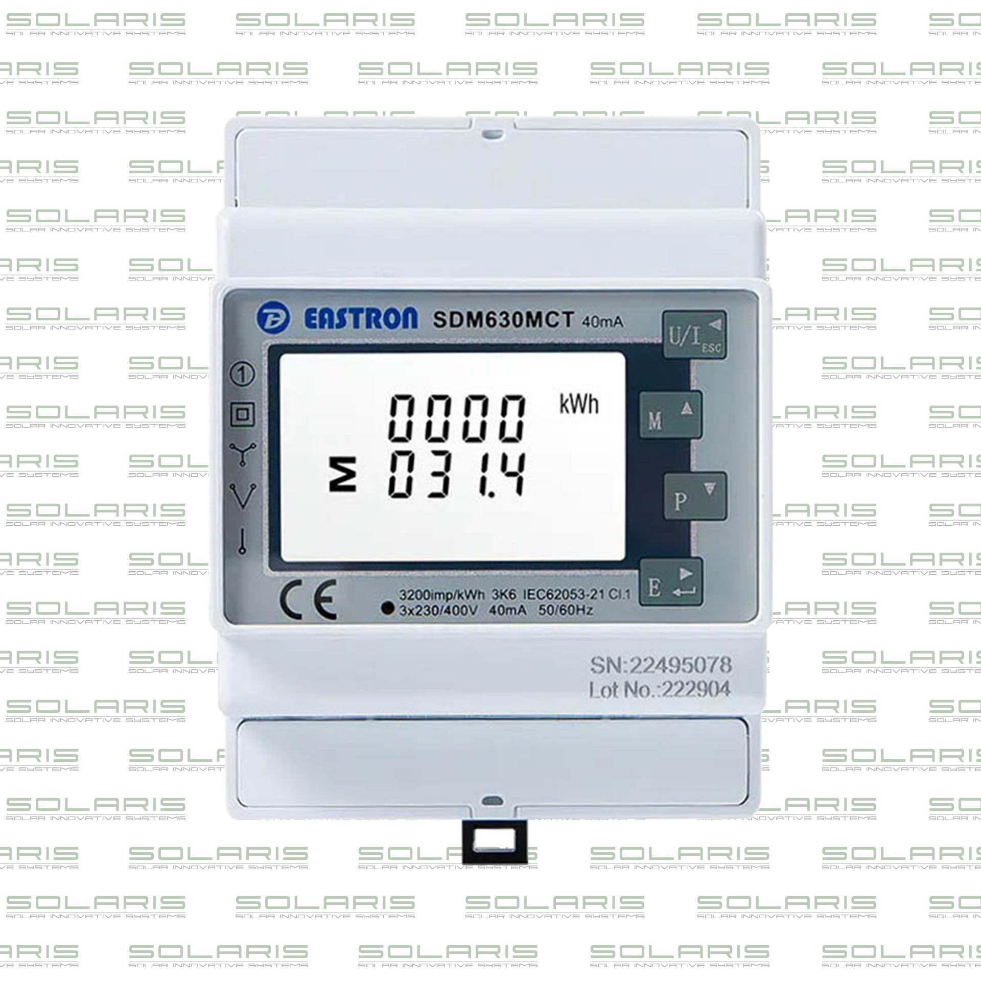 SOLARIS | Your Trusted Partner.... Eastron Smart Meter SDM630MCT 3P 40mA